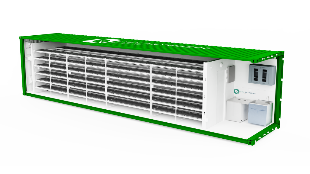 Microgreens Container Farm - Bountiful Yield Year-Round