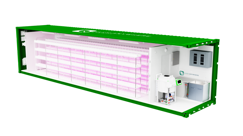 Strawberry Container Farm - Grow Delicious Strawberries